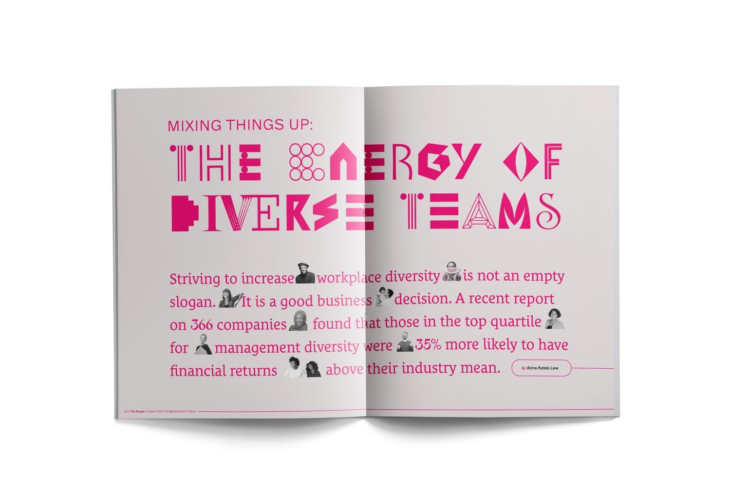 The Scope Graphic Design for Publication - World Brand Design Society