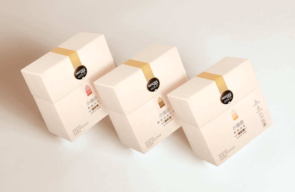 Nestlé Gold Coffee Liquid Packaging Design - World Brand Design Society