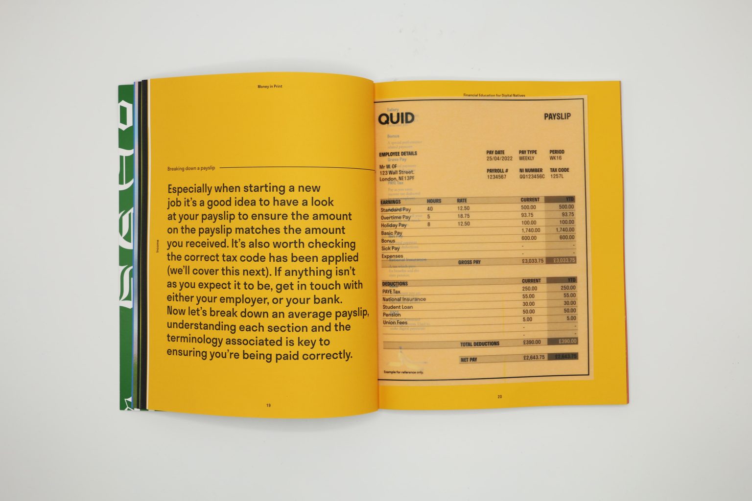 Quid Magazine Graphic Design for Publication - Financial Education for ...