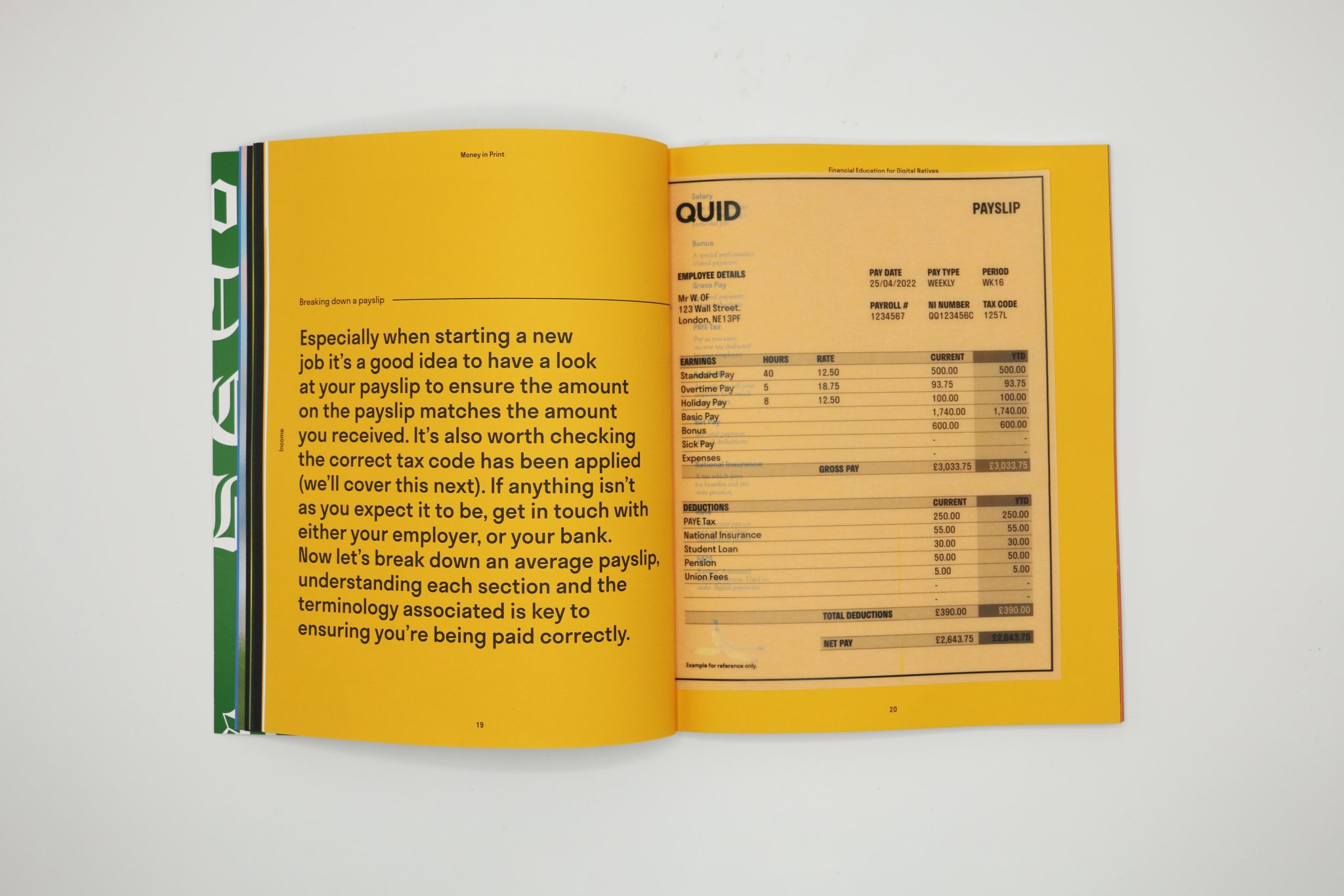Quid Magazine Graphic Design for Publication - Financial Education for ...