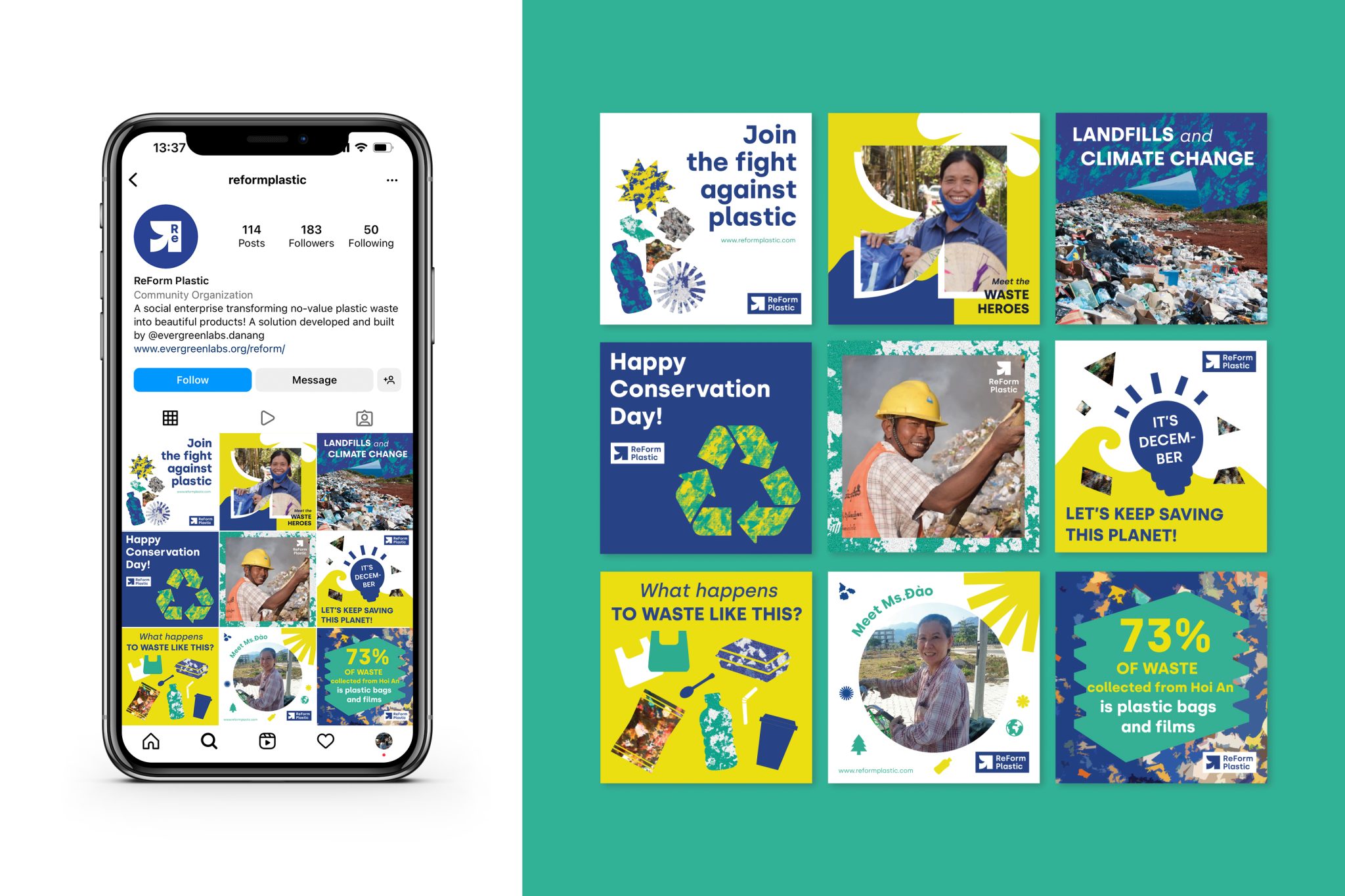 Brand Redesign for ReForm Plastic Vietnam - World Brand Design Society