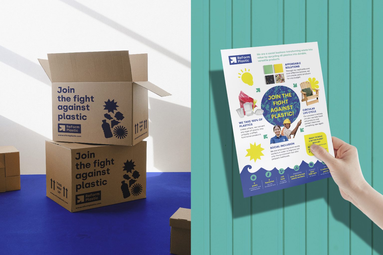 Brand Redesign for ReForm Plastic Vietnam - World Brand Design Society