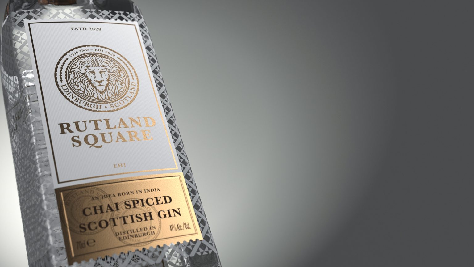 Rutland Square Gin Packaging Design - World Brand Design Society