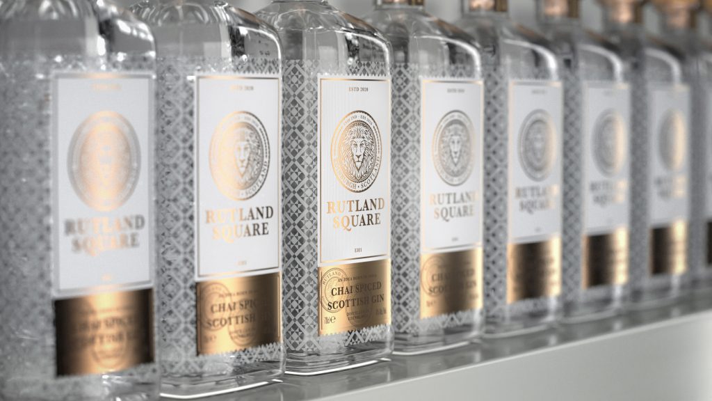 Rutland Square Gin Packaging Design - World Brand Design Society