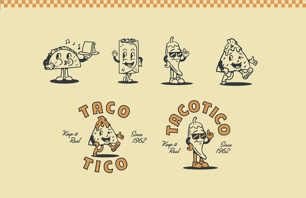Taco Tico Brand Redesign by Mediocre Creative - World Brand Design Society