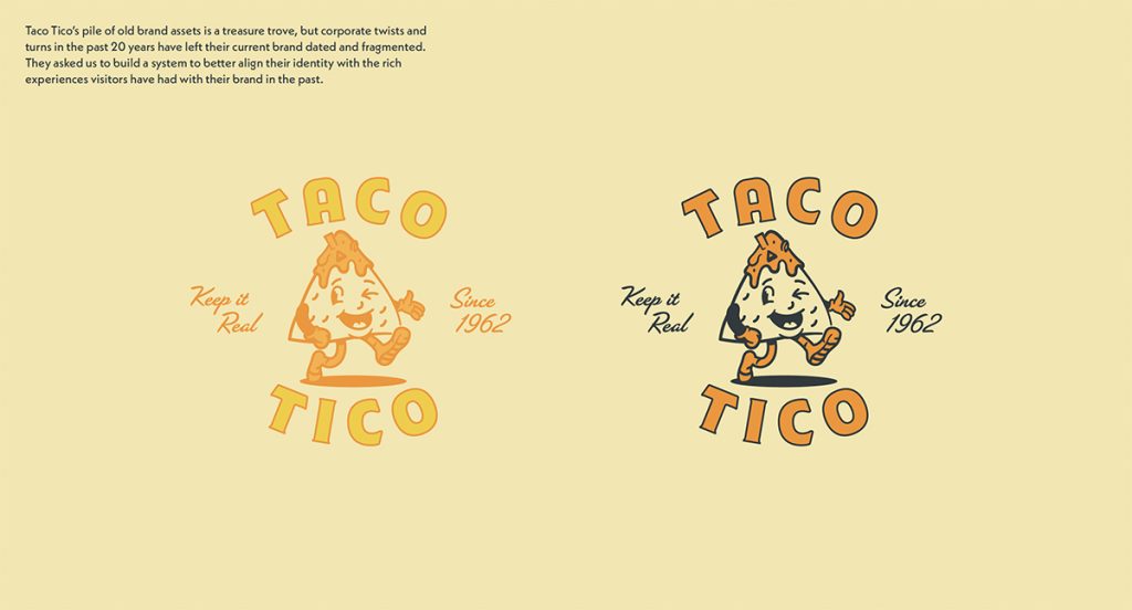Taco Tico Brand Redesign by Mediocre Creative - World Brand Design Society