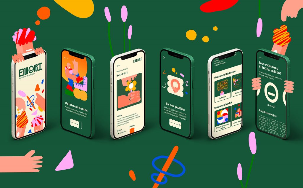 Digital Design Creation for EMORI Emotion Regulation Application ...