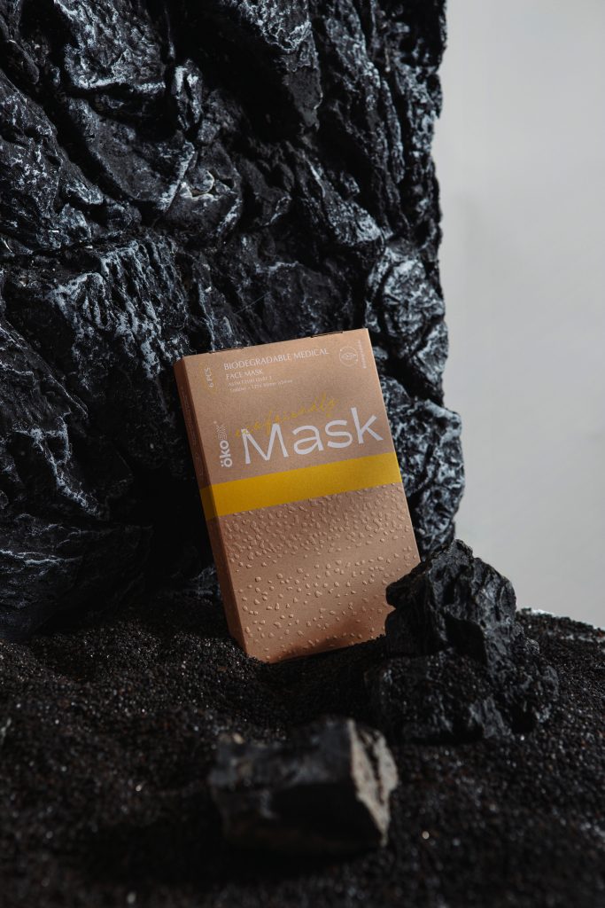 Packaging Design for Okosix Biodegradable Face Mask - World Brand ...