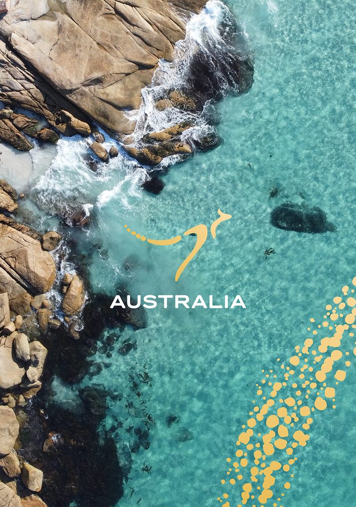 Australia's Nation Brand Mark - Illustration for Graphic Design - World ...