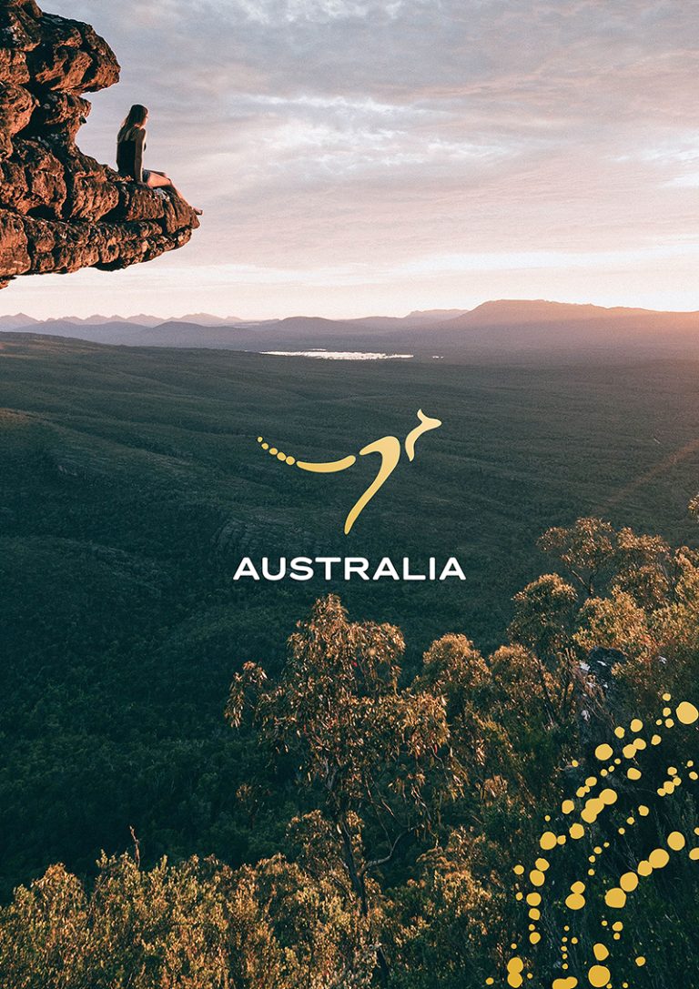 Australia's Nation Brand Mark - Illustration for Graphic Design - World ...