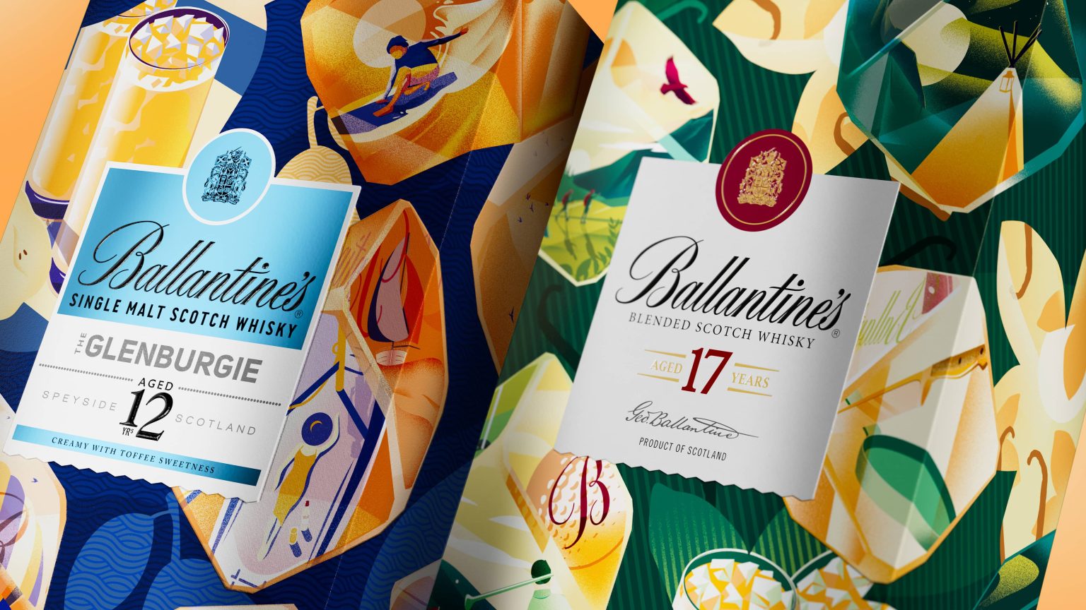 Ballantine's Dreamworld Gift Packaging Design Creation by Boundless Brand Design - World Brand ...