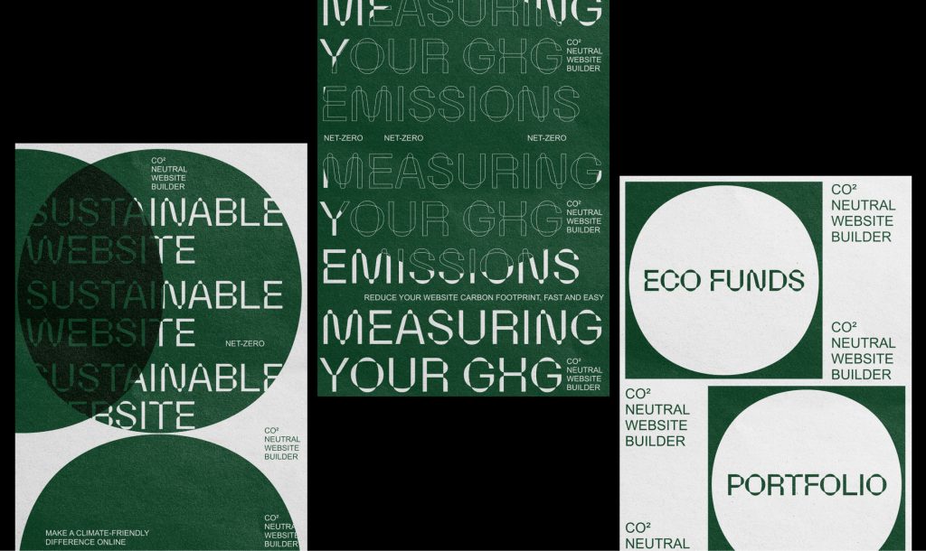Digital Design Creation for CO2 Neutral Website Builder - World Brand ...