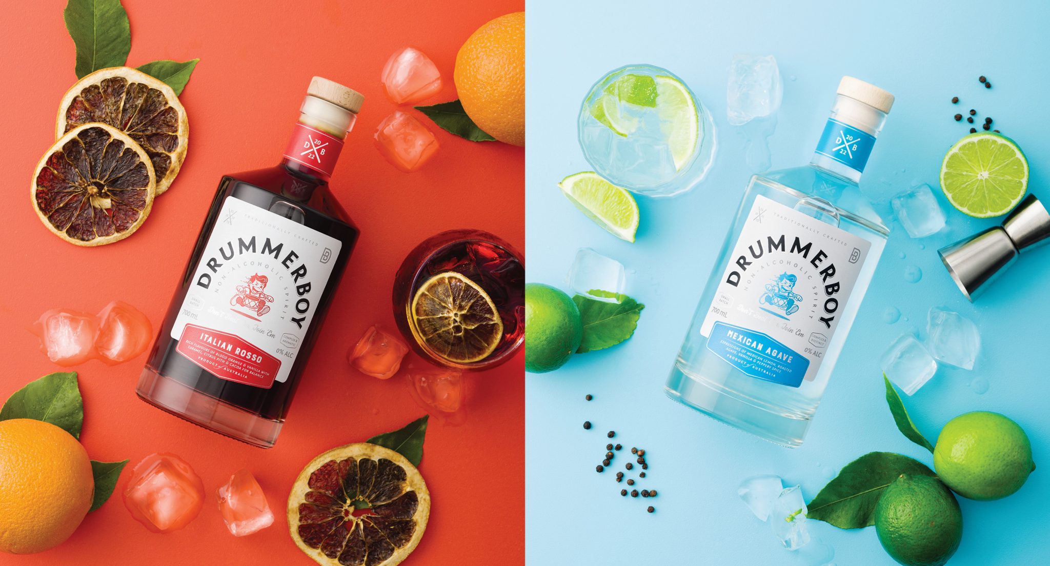 DrummerBoy Non- Alcoholic Spirits Packaging Design - World Brand Design ...
