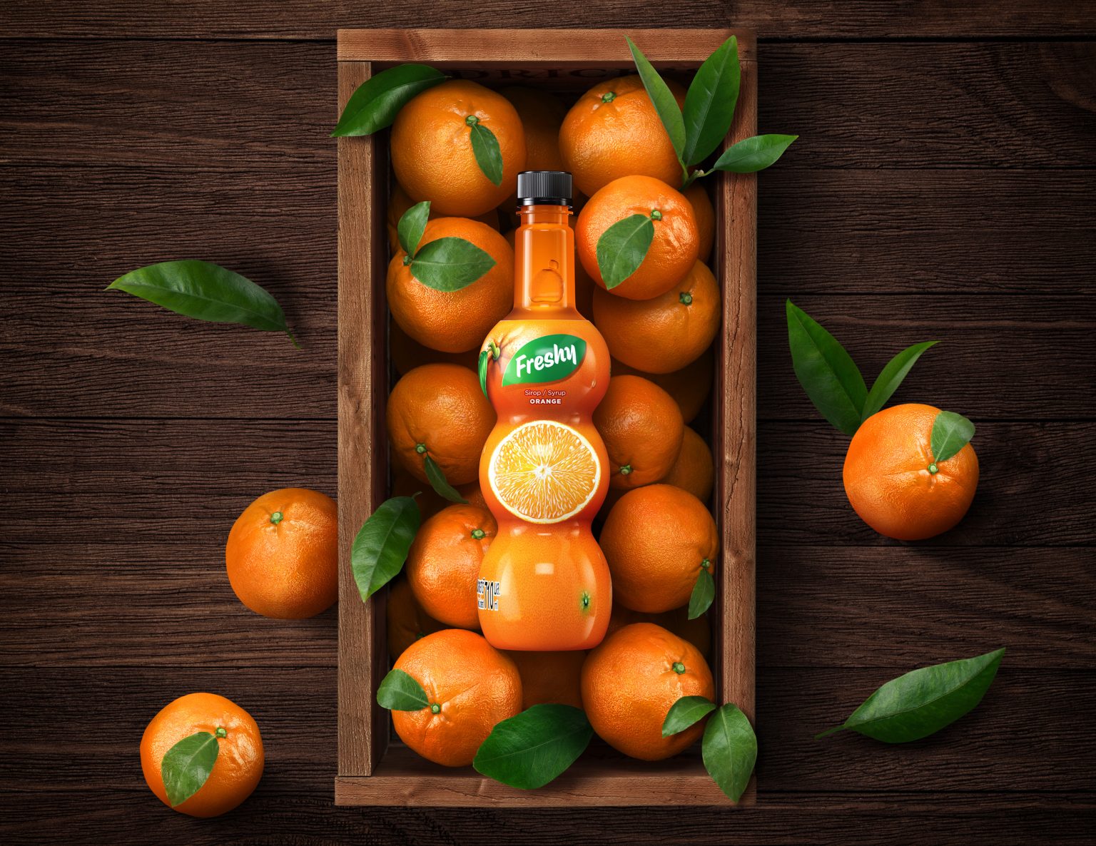 Packaging Design Creation for Freshy Syrup by Prompt Design - World ...