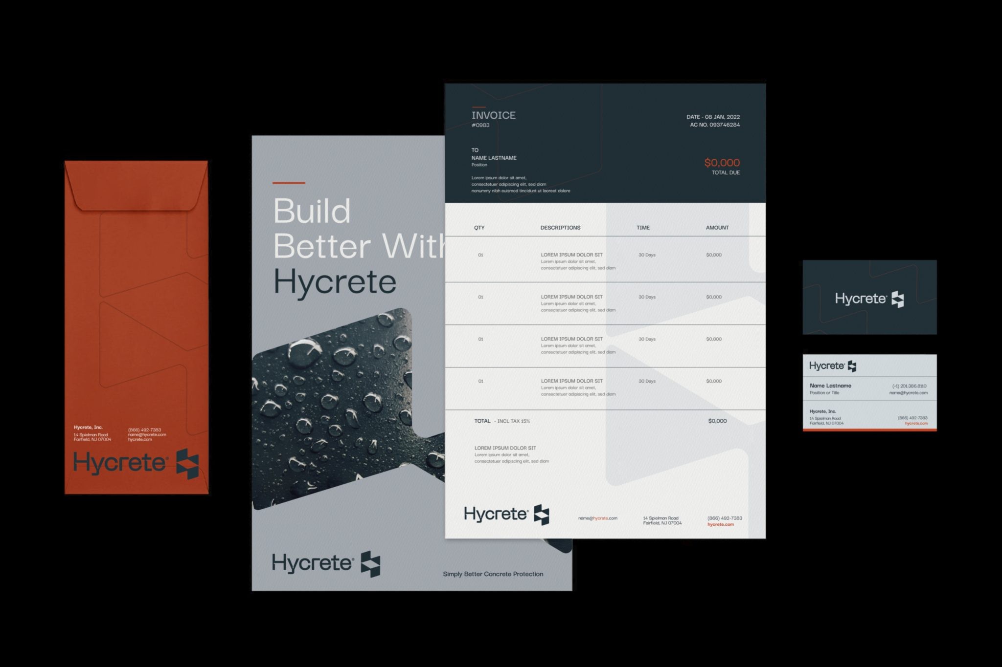 Brand Redesign for Hycrete - World Brand Design Society