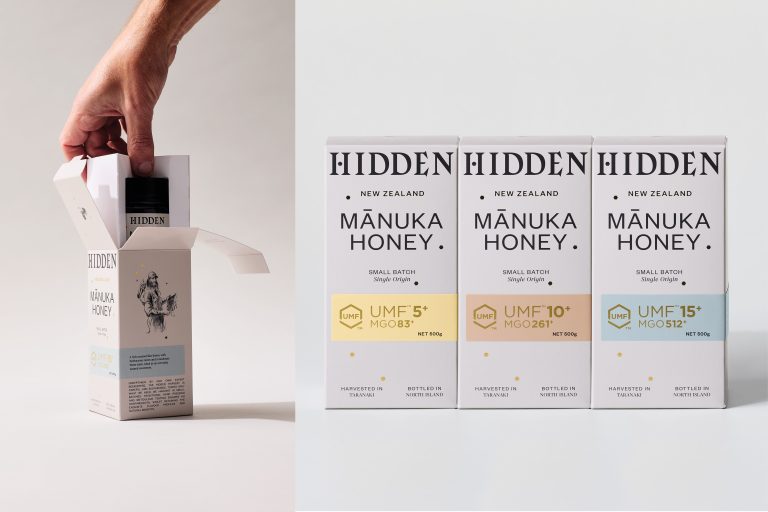 Hidden Honey Packaging Design by Onfire Design - World Brand Design Society