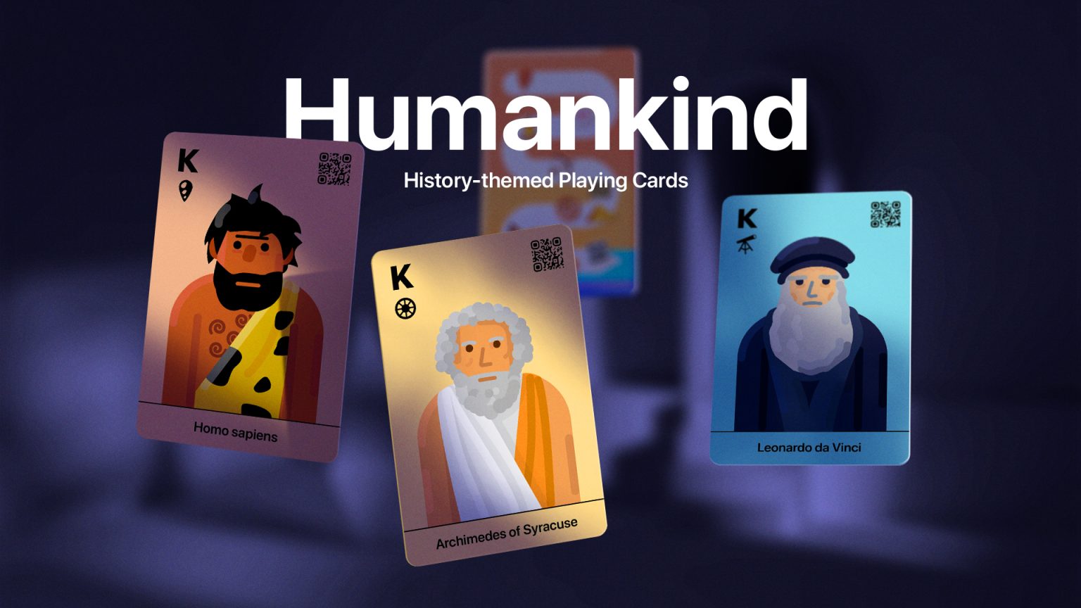Humankind History Themed Playing Cards - World Brand Design Society
