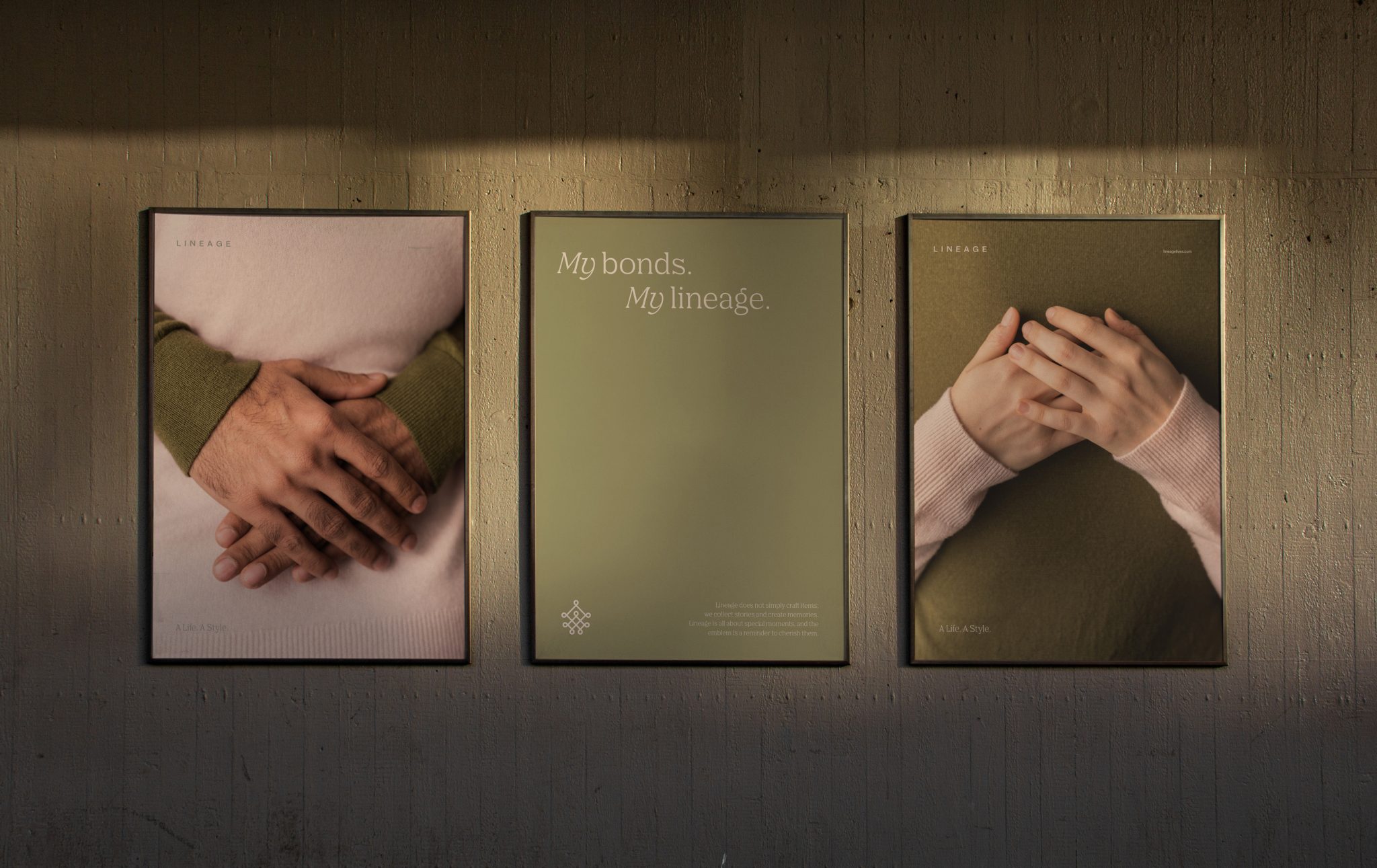 Lineage Lives Writing for Tone of Voice﻿ and Film Creative Campaign - World Brand Design Society