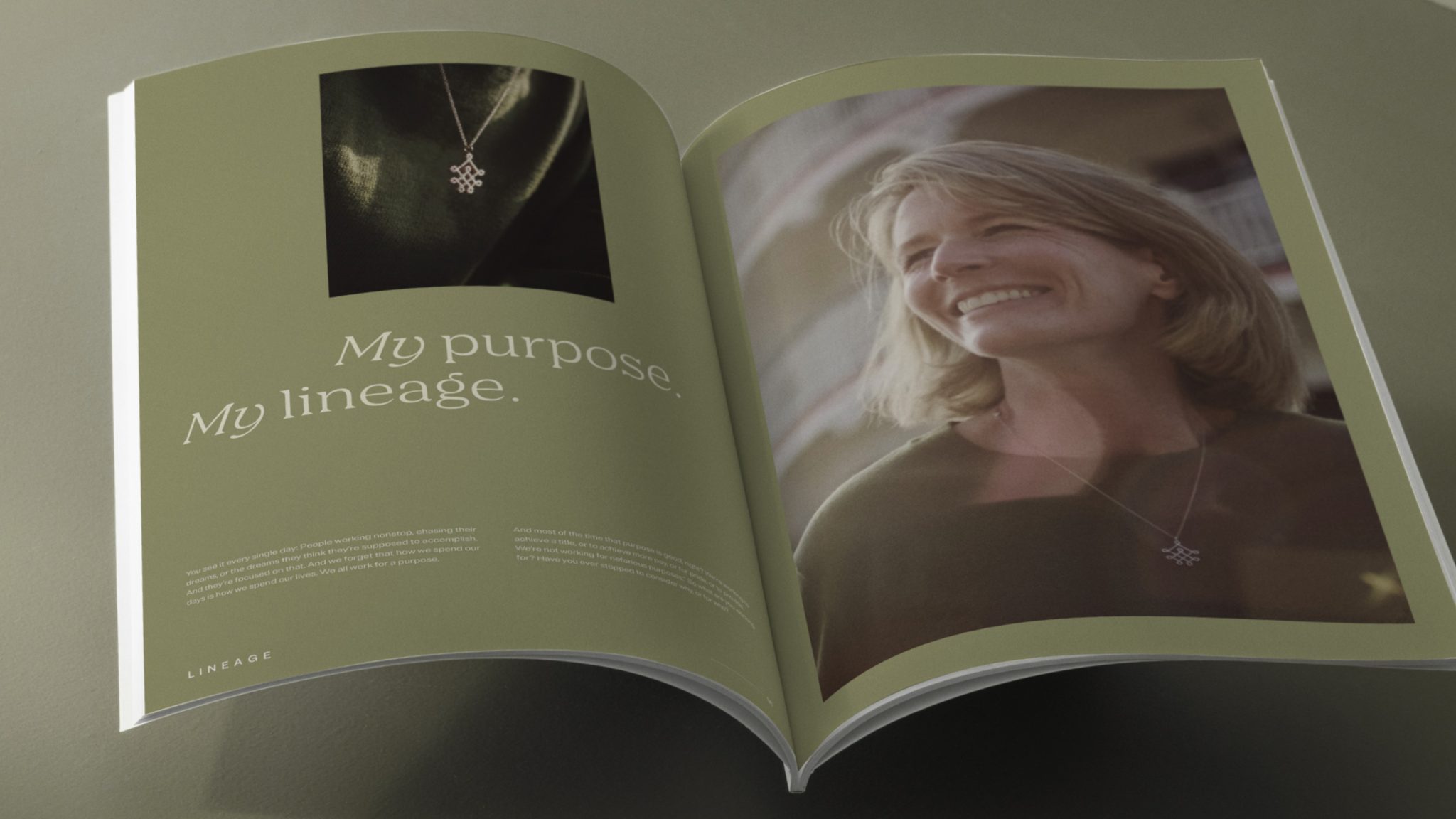 Lineage Lives Writing for Tone of Voice﻿ and Film Creative Campaign - World Brand Design Society