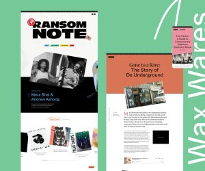 Ransom Note Digital Design Redesign - World Brand Design Society