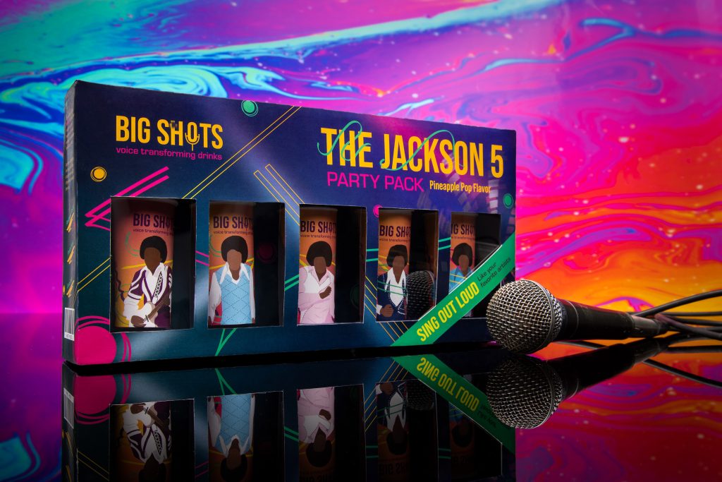 Packaging Design Concept for Big Shots Voice Transforming Drinks ...