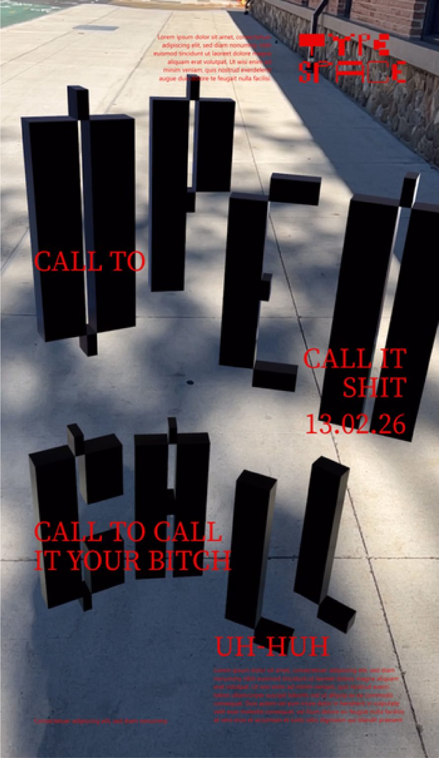 Typespace Student Typography Concept - World Brand Design Society