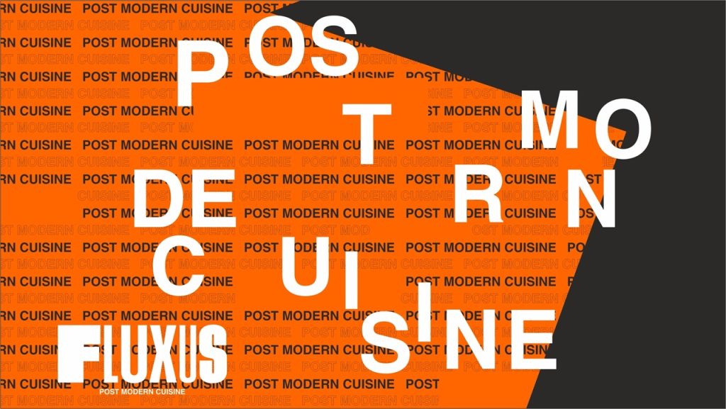 Fluxus Post-Modern Cuisine Branding Design by Sowl Creative Studio ...