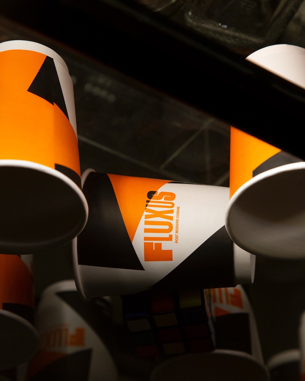 Fluxus Post-Modern Cuisine Branding Design by Sowl Creative Studio ...