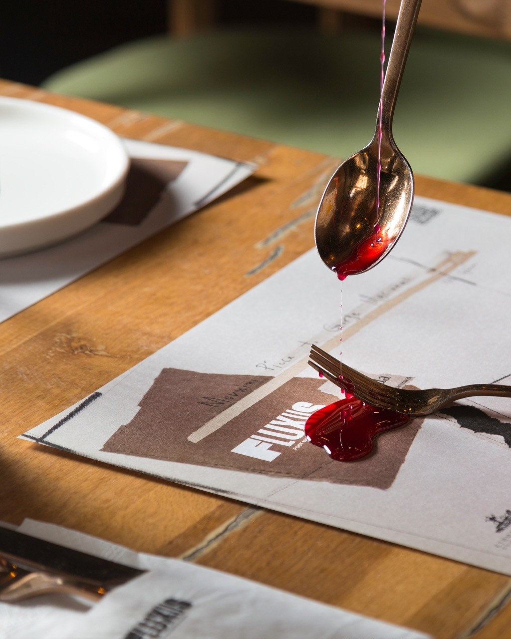 Fluxus Post-Modern Cuisine Branding Design by Sowl Creative Studio ...