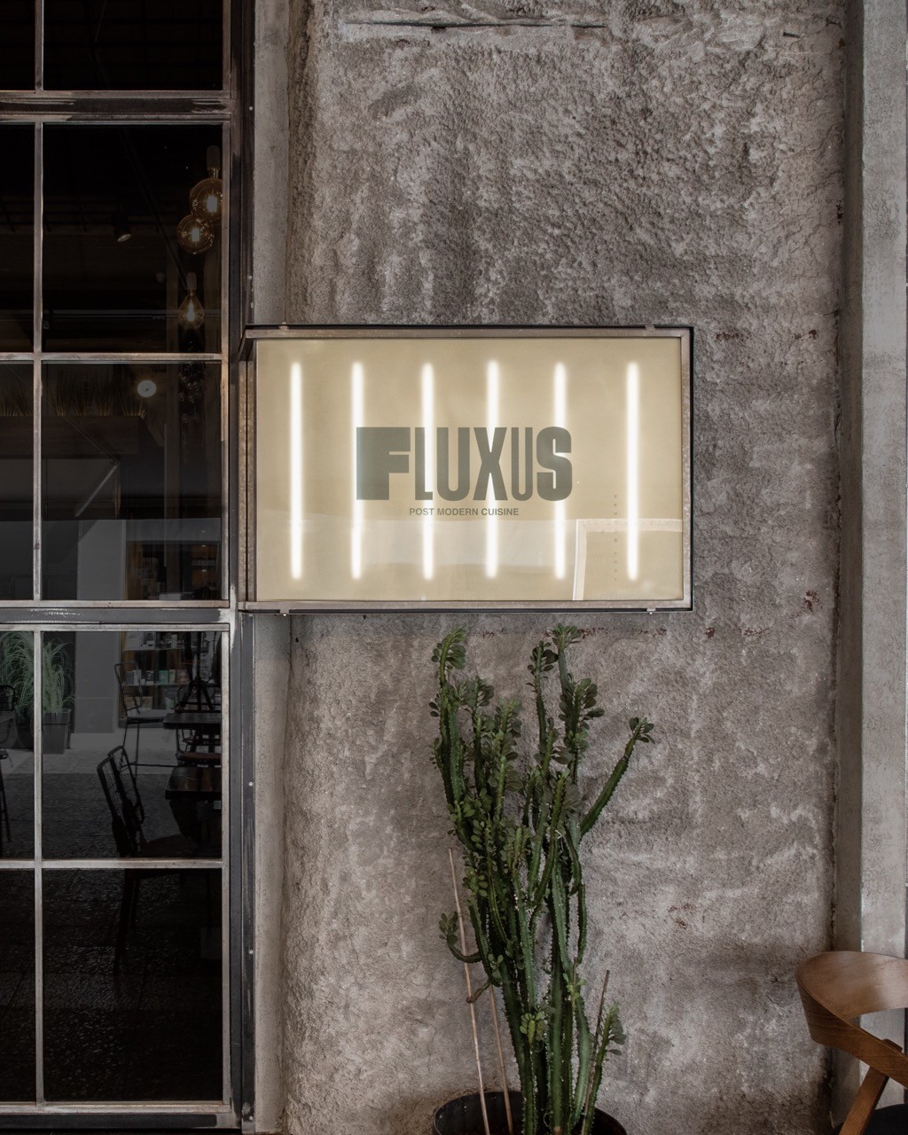 Fluxus Post-Modern Cuisine Branding Design by Sowl Creative Studio ...
