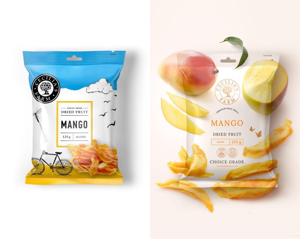 Cecilia's Farm Dried Fruit and Nut Packaging Rebrand - World Brand ...