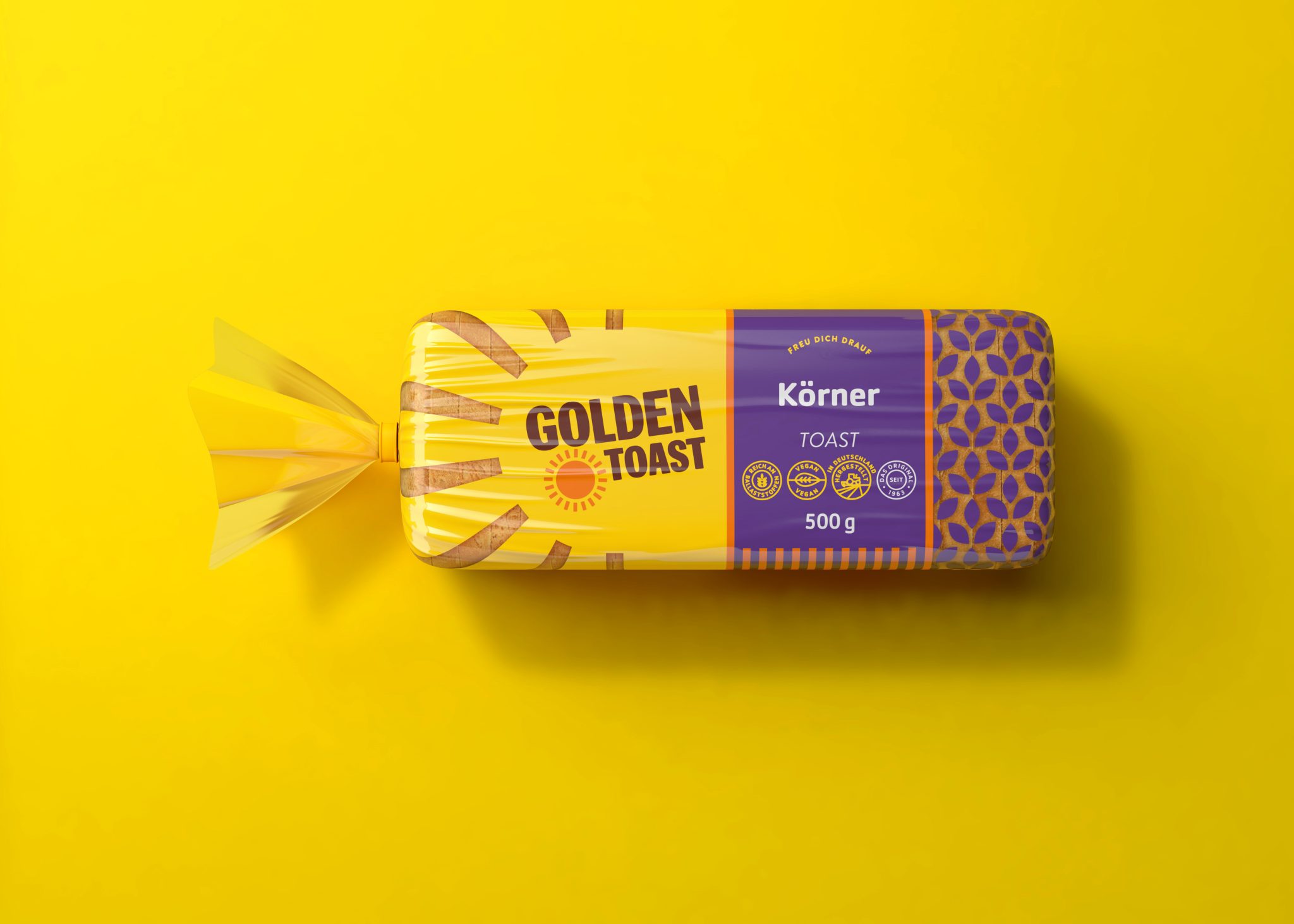 Packaging Design for Golden Toast by Lieken Brot - World Brand Design ...