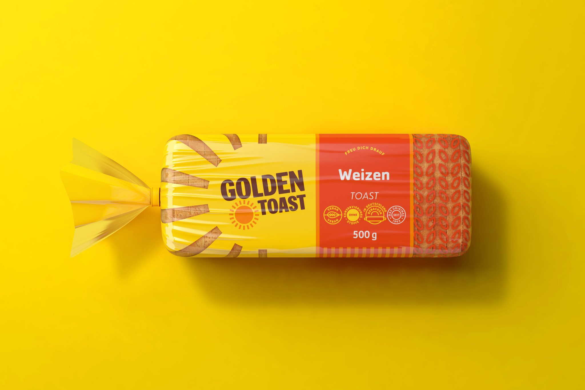 Packaging Design for Golden Toast by Lieken Brot - World Brand Design ...