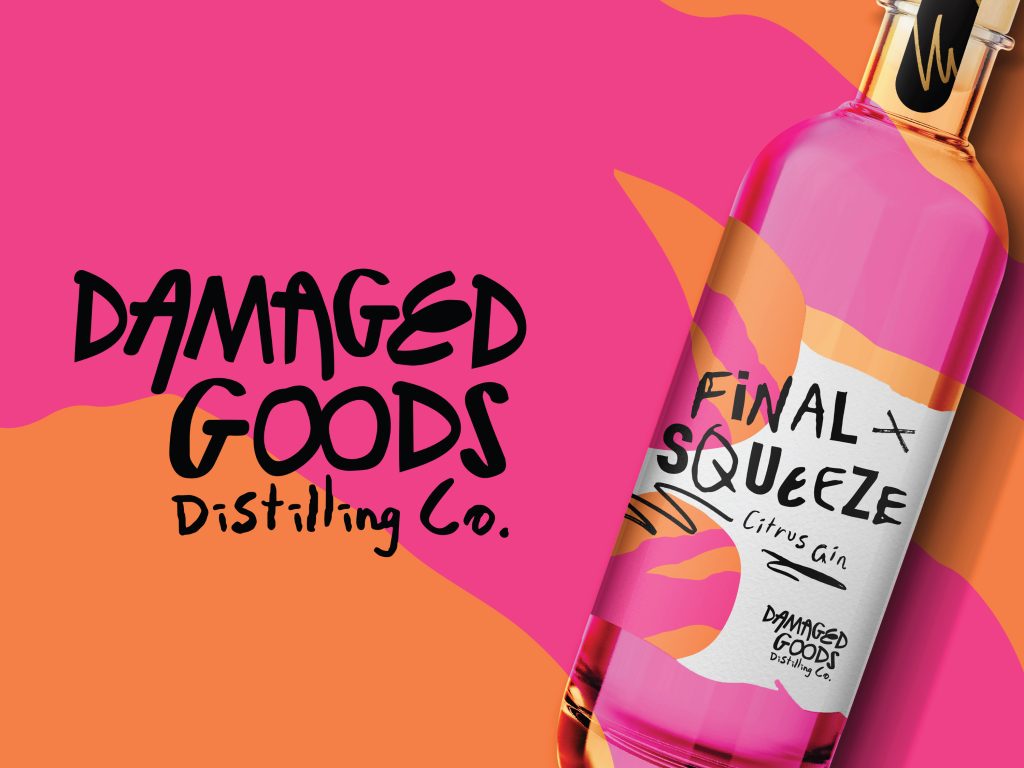 Damaged Goods Distilling Co. Branding and Packaging Design - World ...