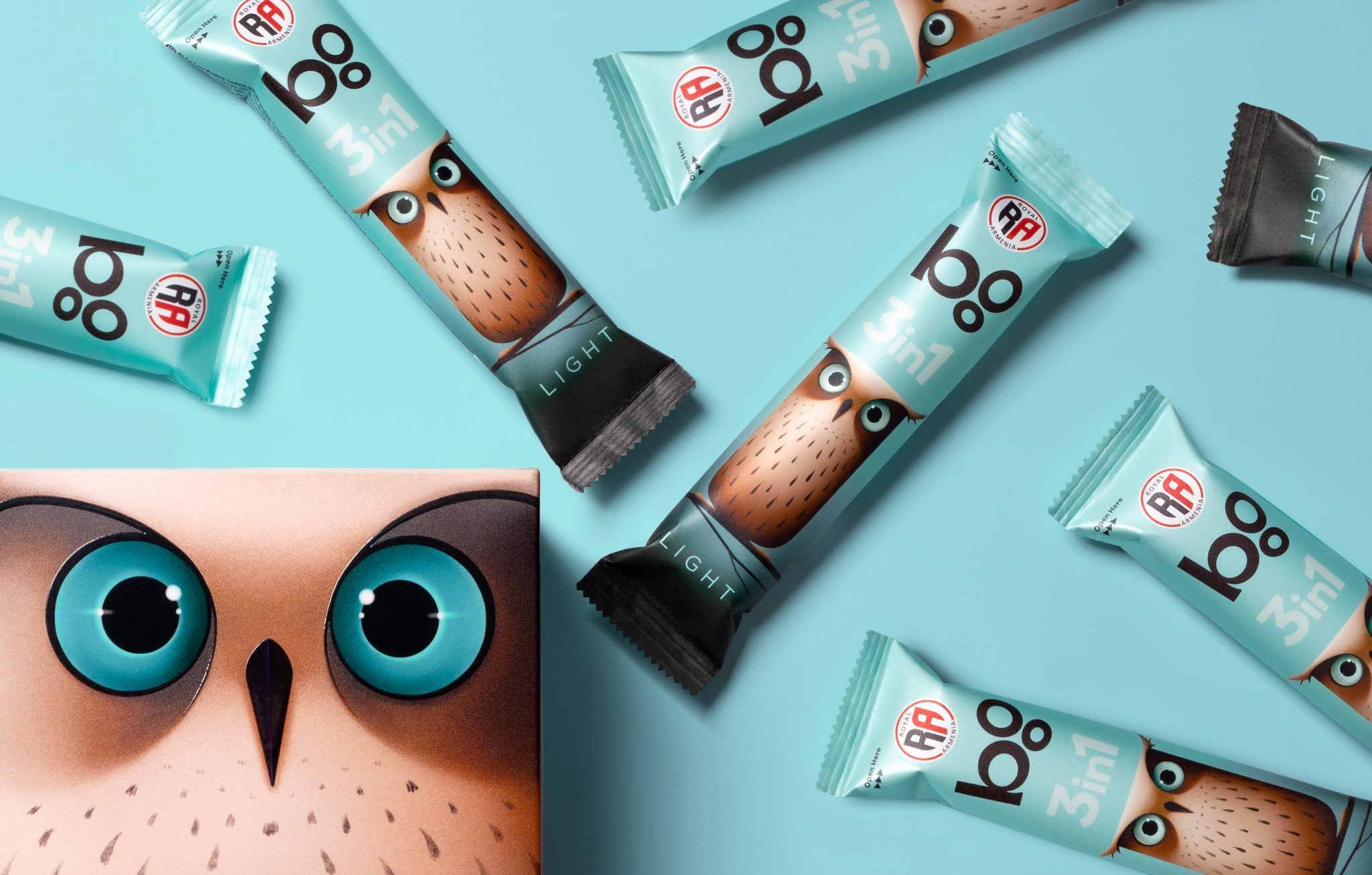 'Boo' Owl Takes Center Stage in Royal Armenia's Redesigned Packaging ...