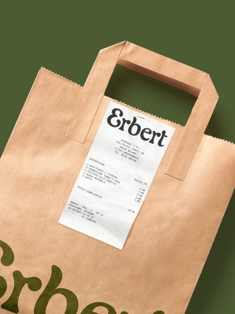 Erbert Vibrant Visual Identity for an Innovative Fast Food Experience ...