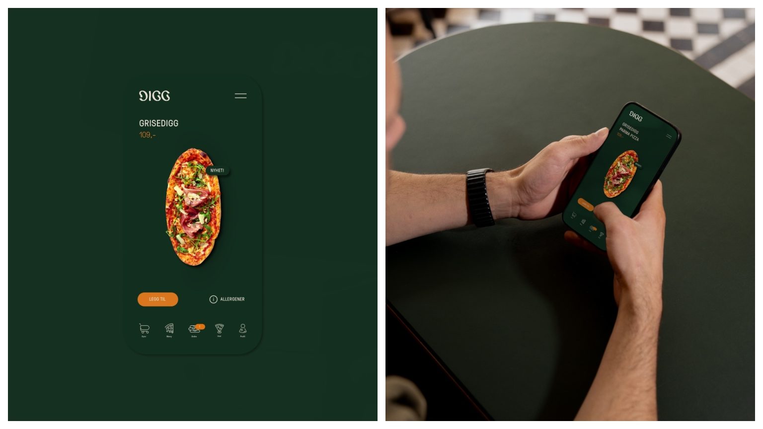 Digg Pizza Brand Design - World Brand Design Society