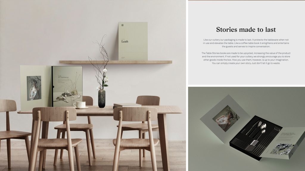 Table Stories - Packaging Design for Hardanger Bestikk - World Brand Design Society