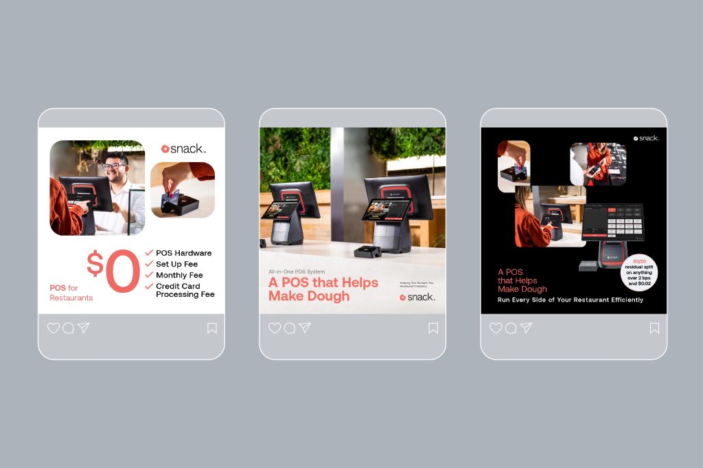 Snack POS Graphic Design for Digital Applications - World Brand Design ...