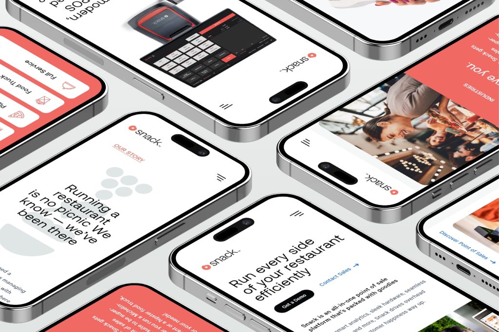 Snack POS Graphic Design for Digital Applications - World Brand Design ...