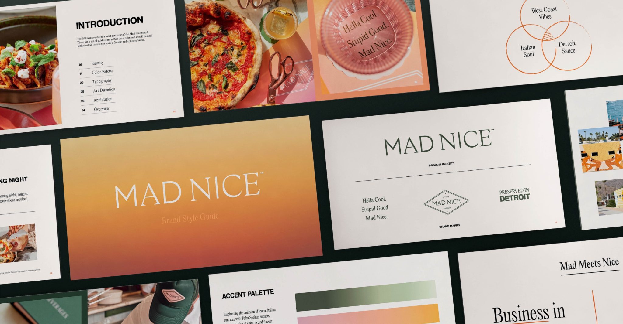 Mad Nice Brand Identity - World Brand Design Society