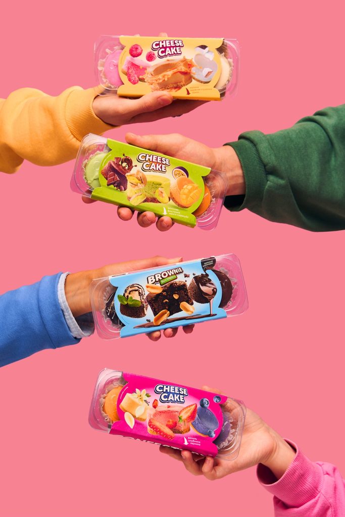 Rebranding of Cheesecake Packages "Confestory" - World Brand Design Society