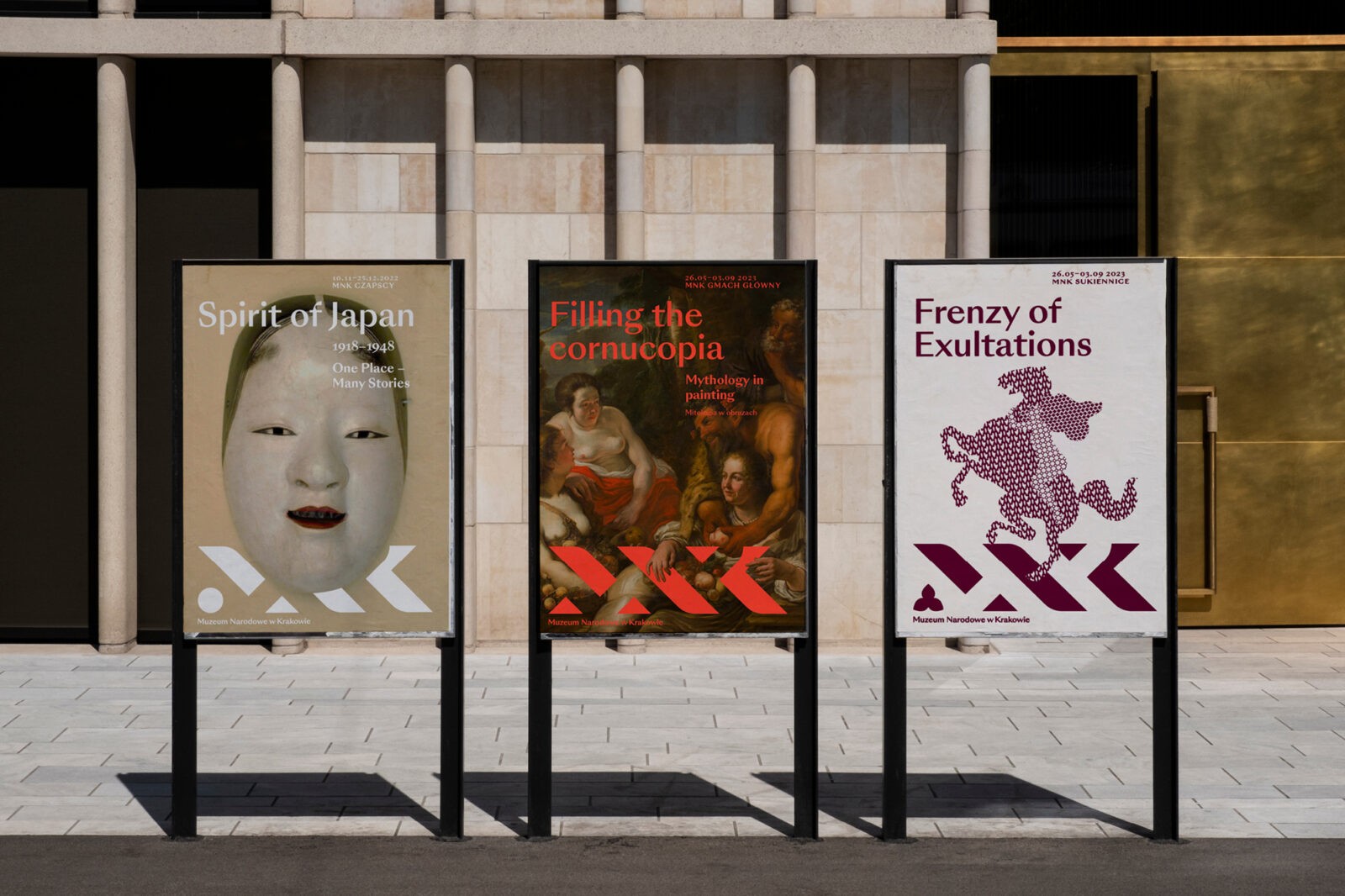 Podpunkt Studio Redesigns MNK’s Identity with Dynamic Geometry and ...