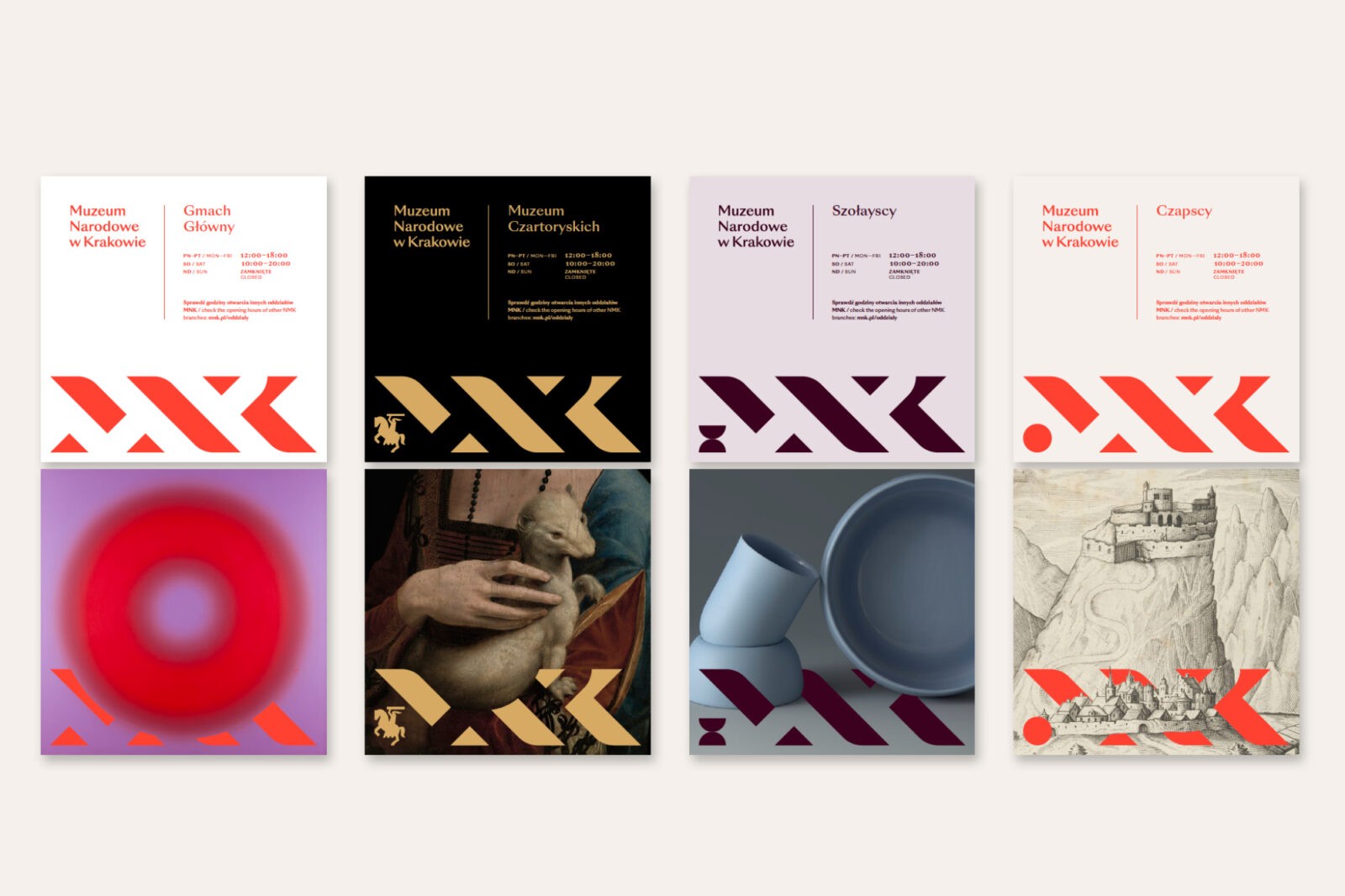 Podpunkt Studio Redesigns MNK’s Identity with Dynamic Geometry and ...