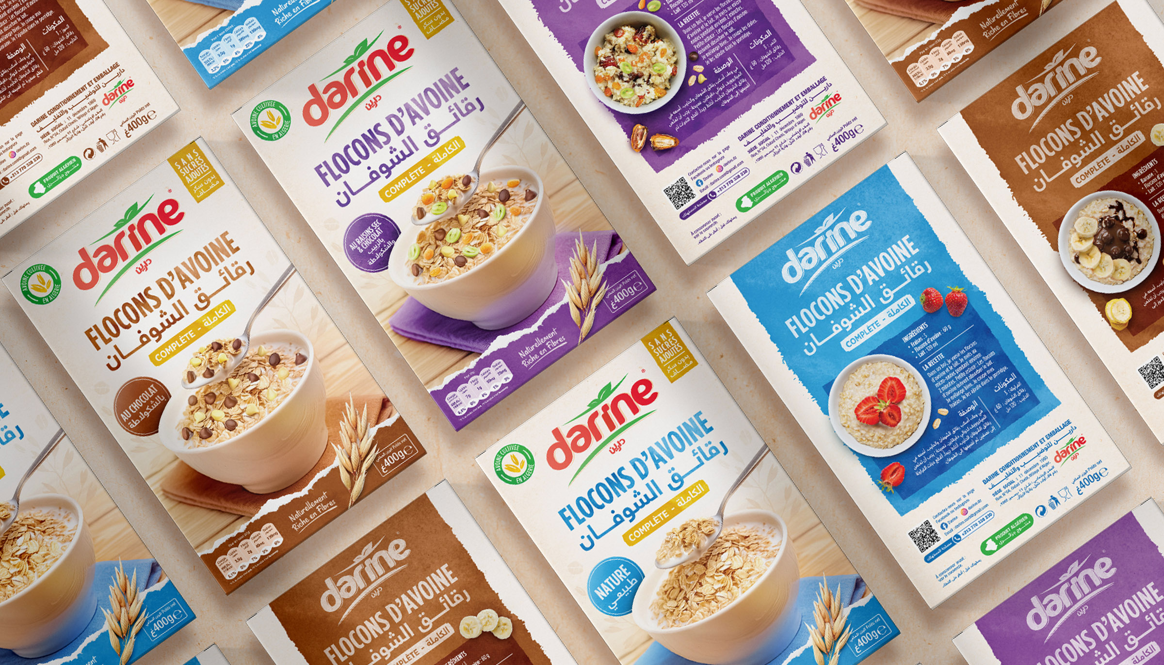 SABD Agency Designs a Contemporary Packaging System for Darine Oat ...