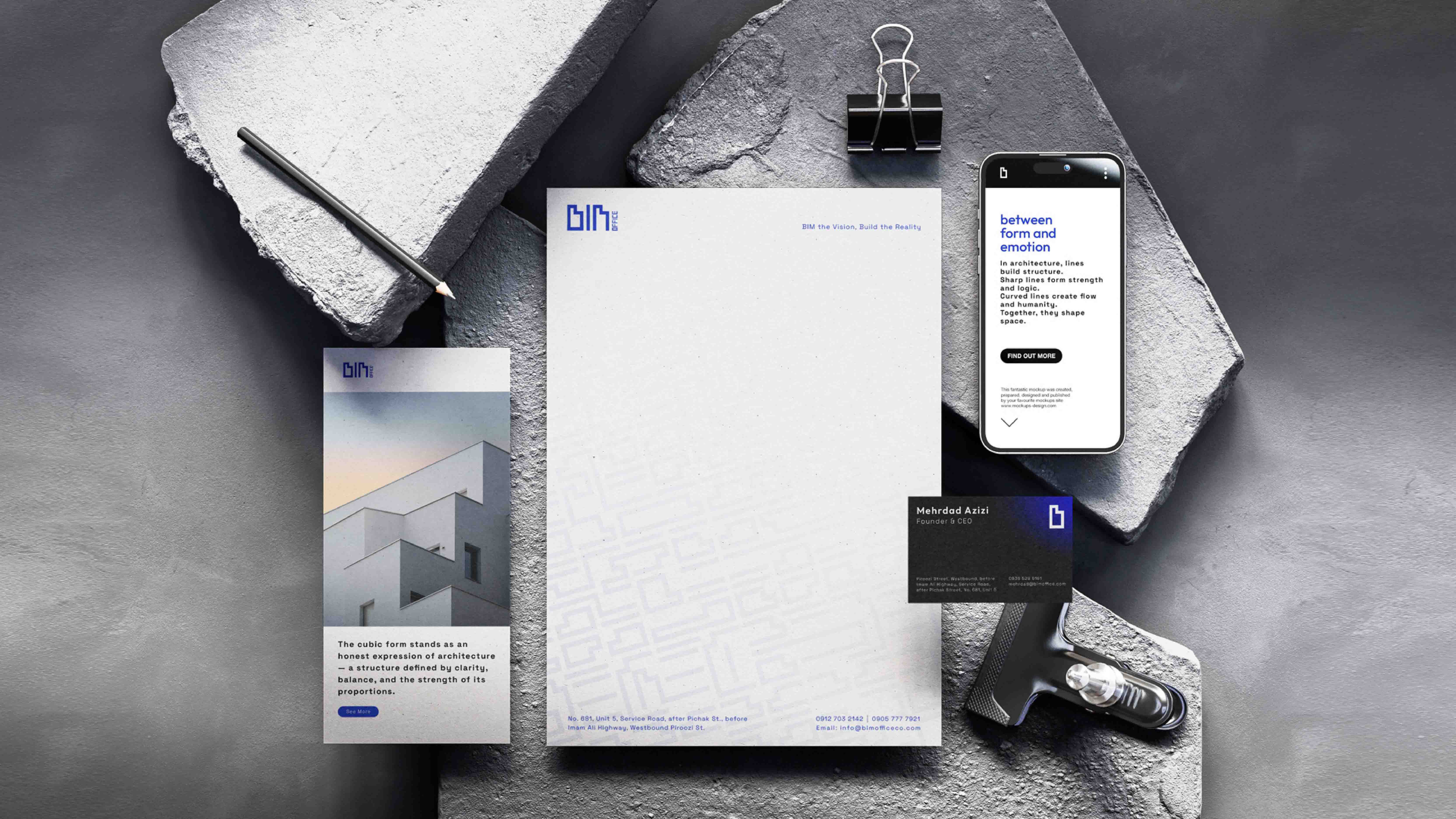 BIM Office Brand Identity for an Architectural Office by Acore - World ...