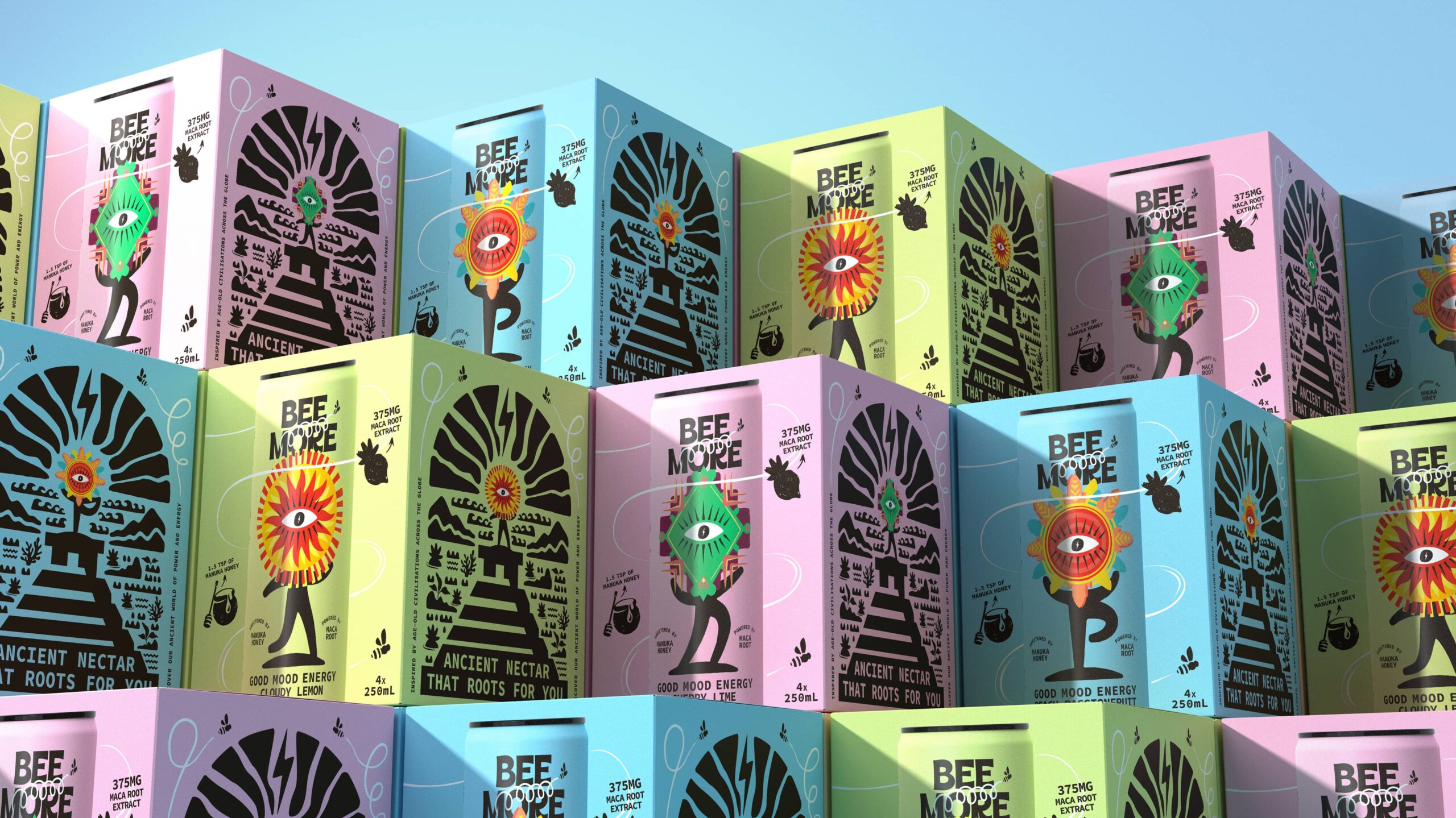 Beemore Energy Drink by Boundless Brand Design Redefines Natural Energy ...