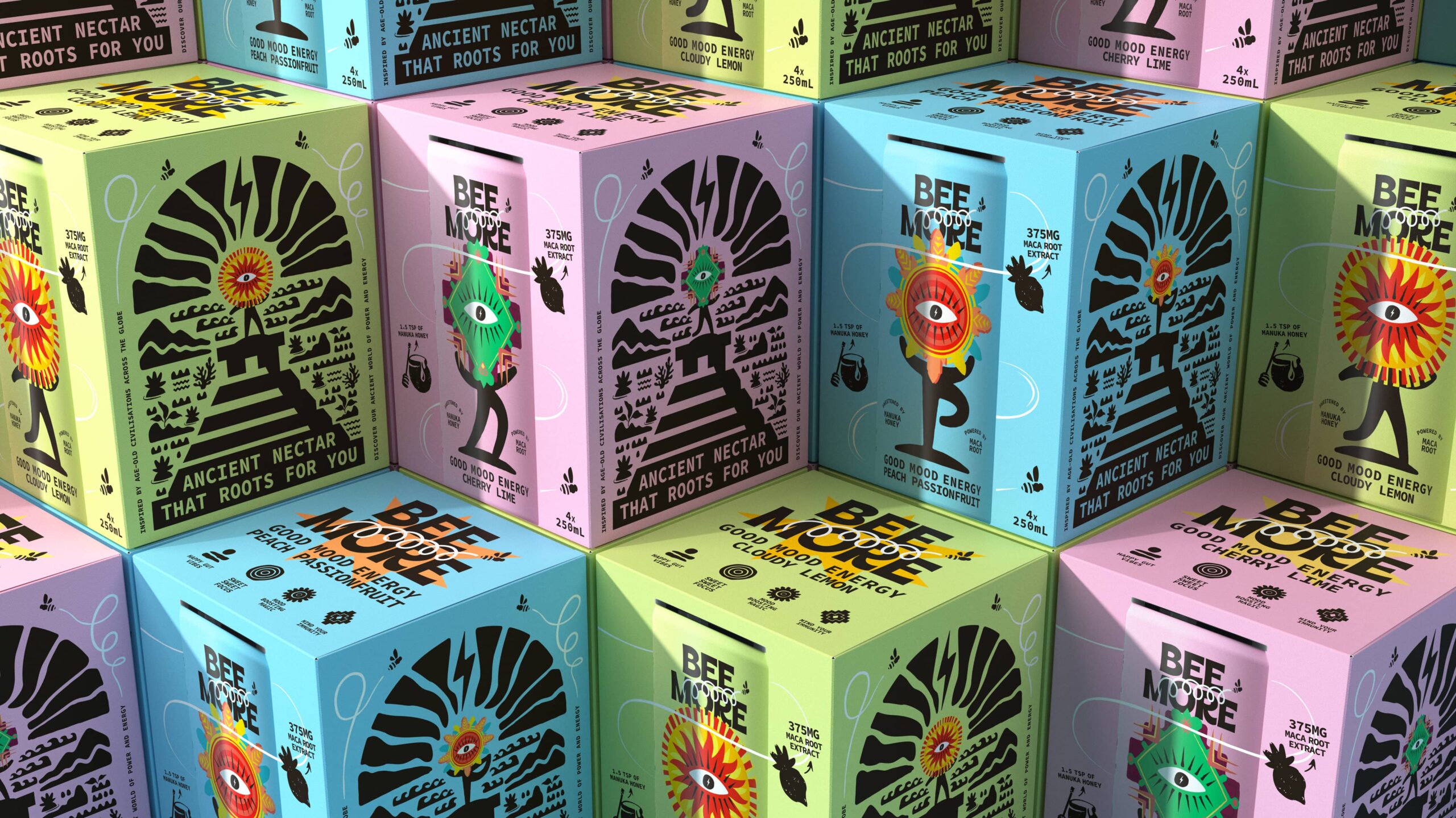 Beemore Energy Drink by Boundless Brand Design Redefines Natural Energy ...