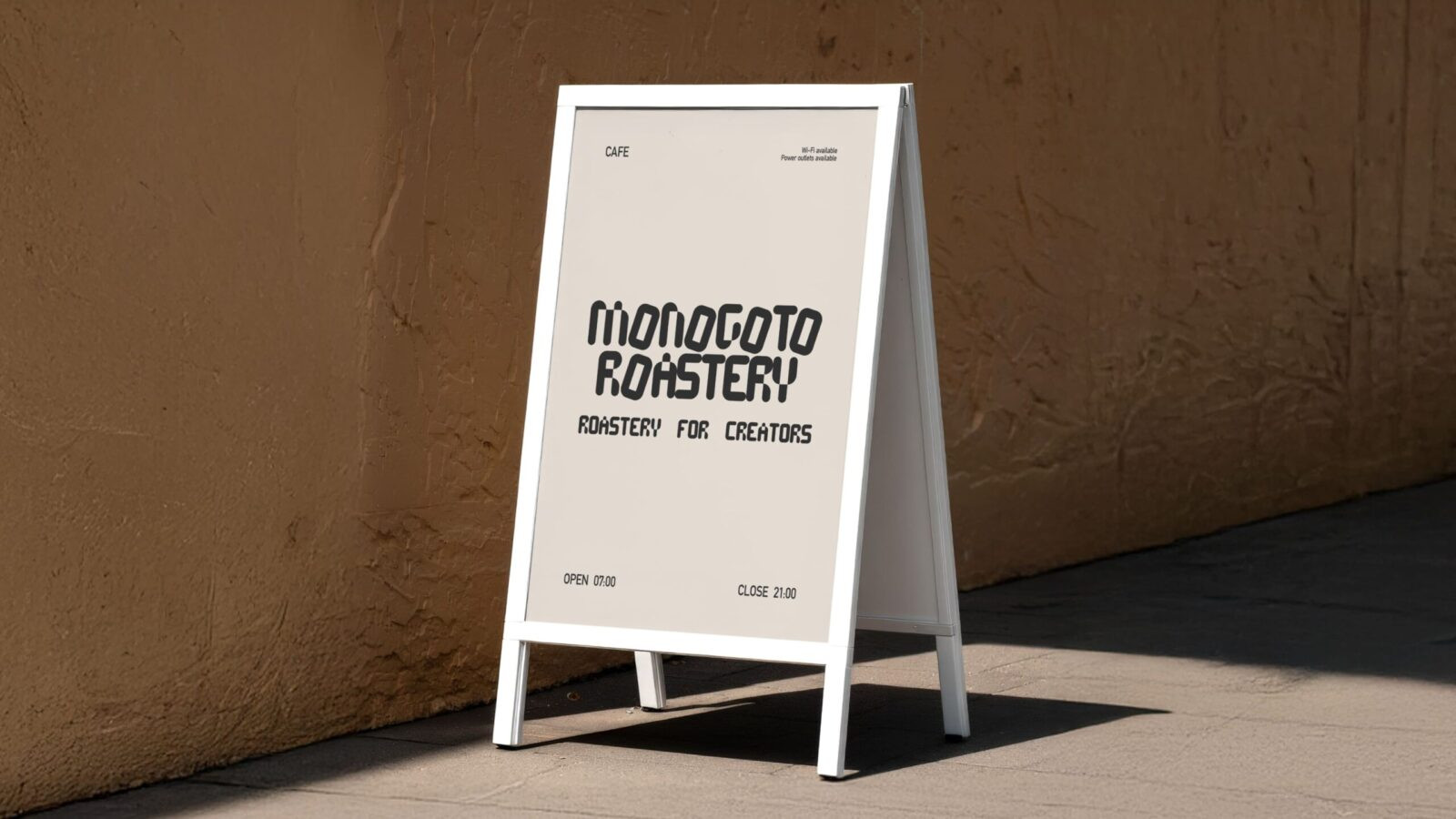 Shunya Wada Develops Monogoto Roastery With a System Driven Typeface ...
