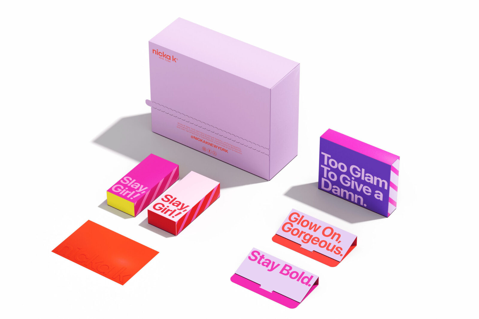 Nicka K New York In-house Design Team Designs the Nicka K PR Box for ...